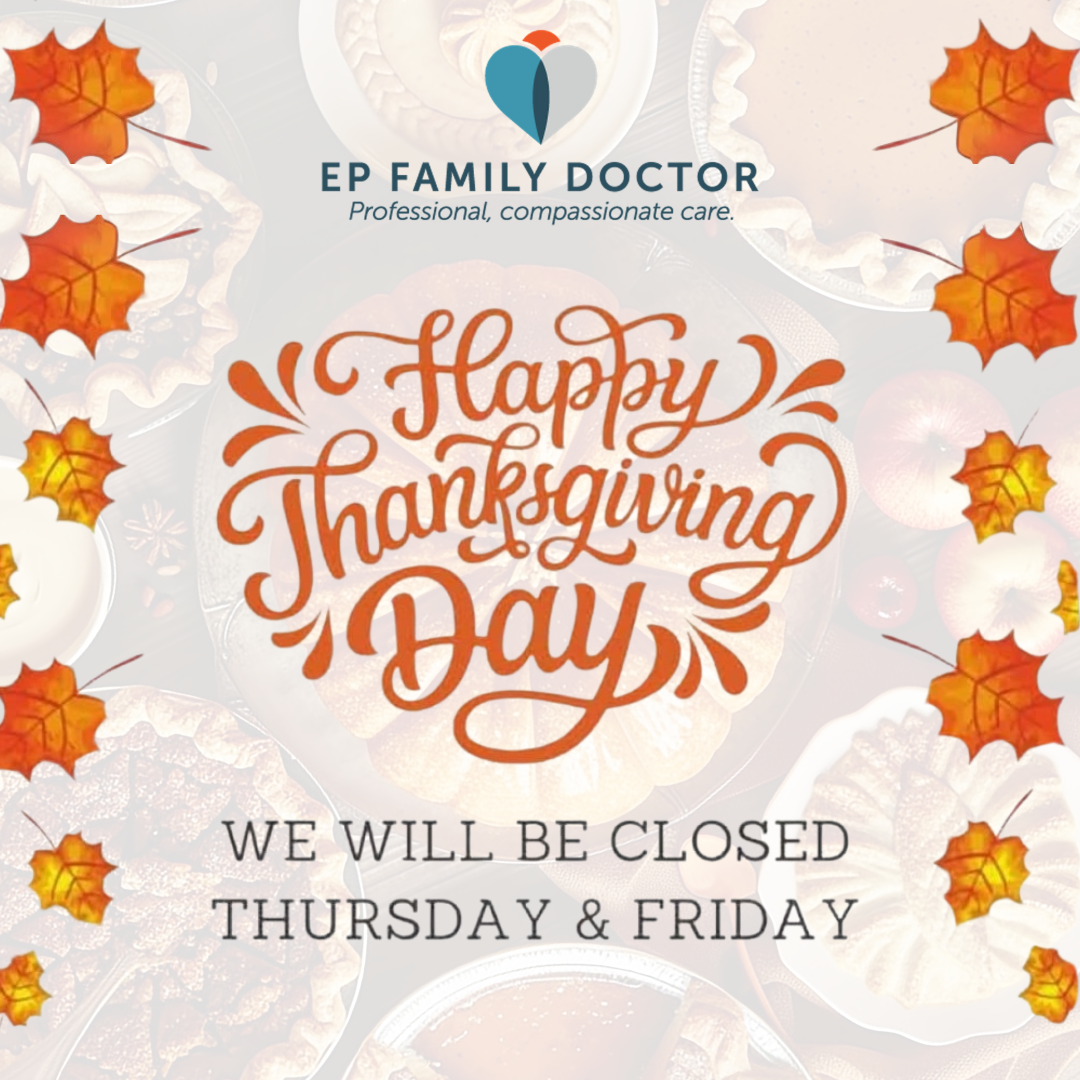Happy Thanksgiving from EP Family Doctor! - EP Family Doctor
